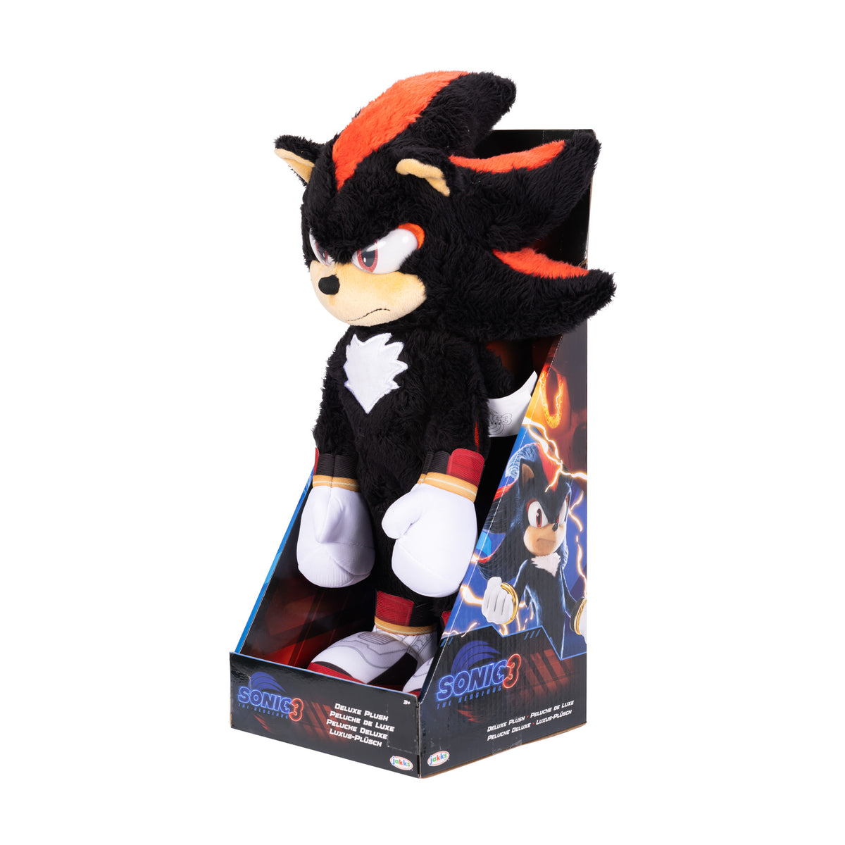 Sonic The Hedgehog 3 Movie - Shadow 13 inches Deluxe Plush – Toyz Anime