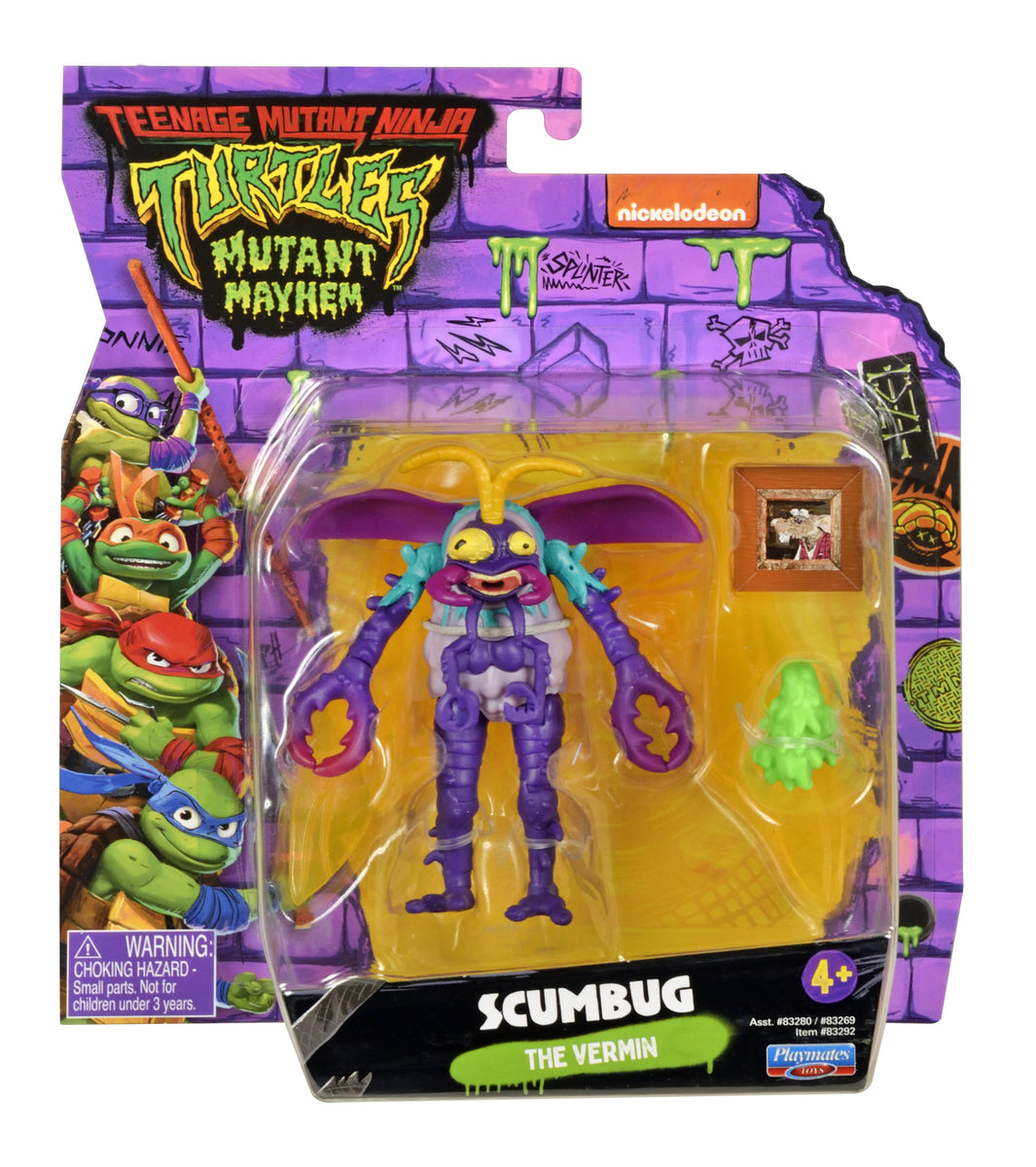 Teenage Mutant Ninja Turtles TMNT Movie Basic Figure - Scumbug The Ver ...