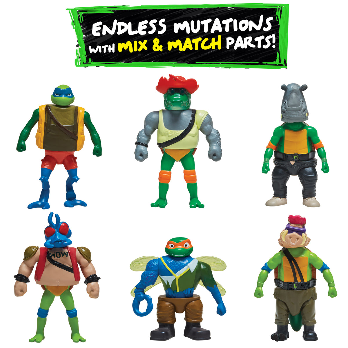 Tales of The Teenage Mutant Ninja Turtles TMNT Mutation Station Playse ...