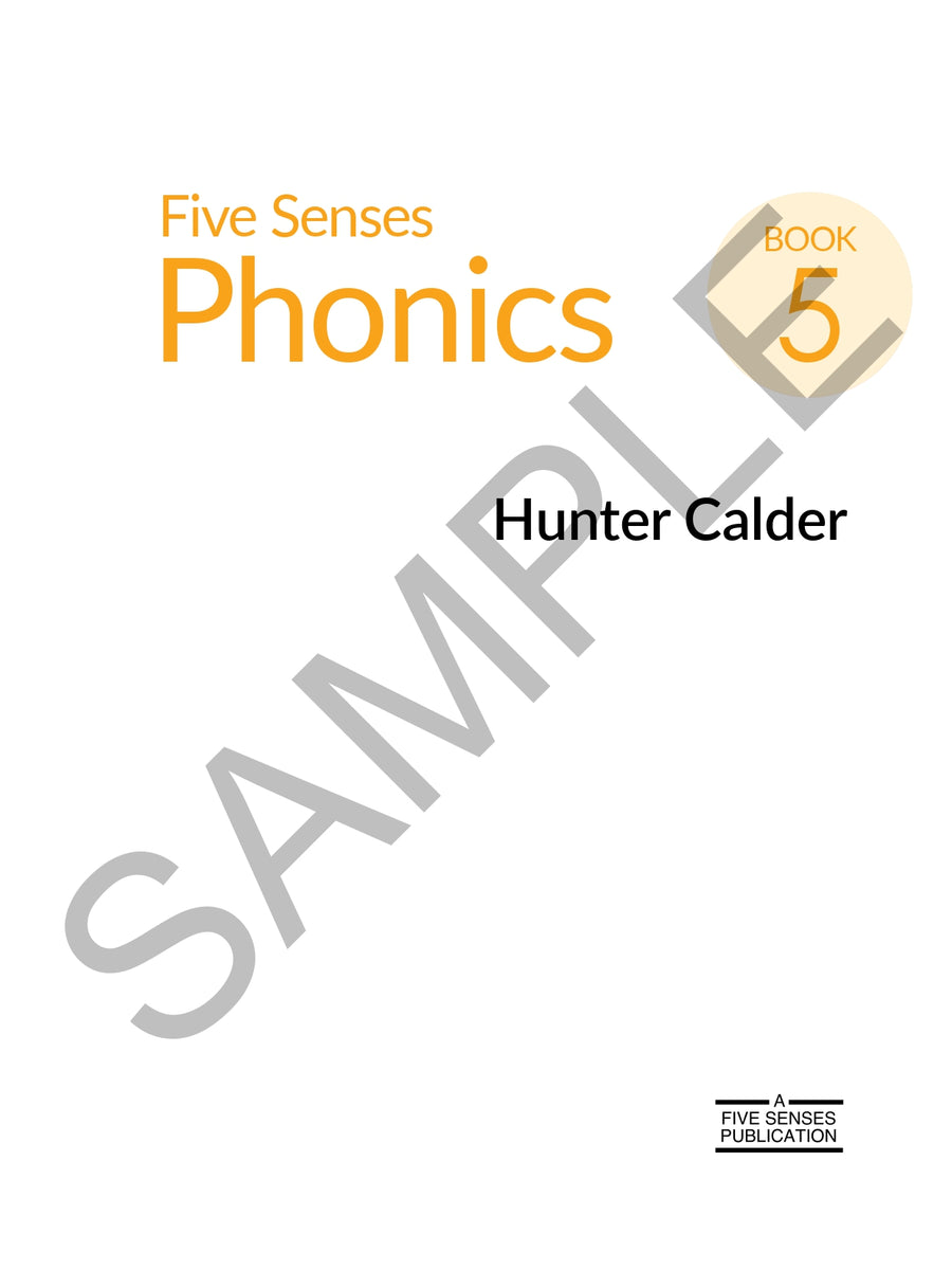 Five Senses Phonics Book 5 – Toyz Anime