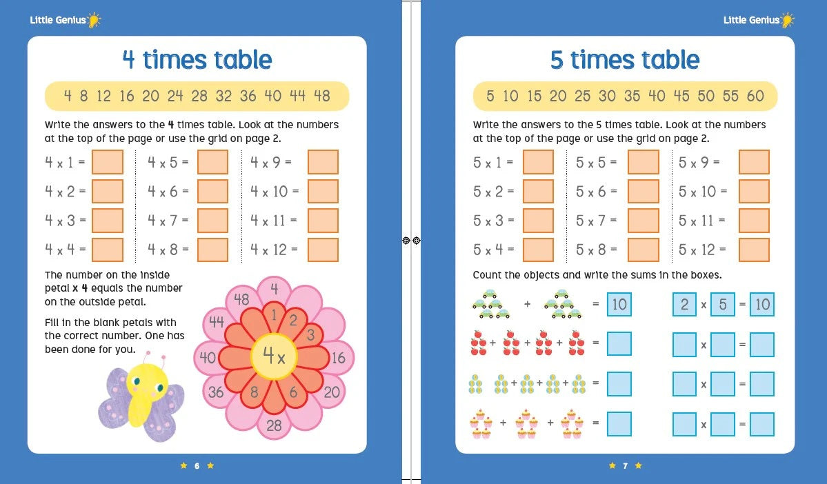 Little Genius Magnetic Folder - Times Table – Toyz Anime
