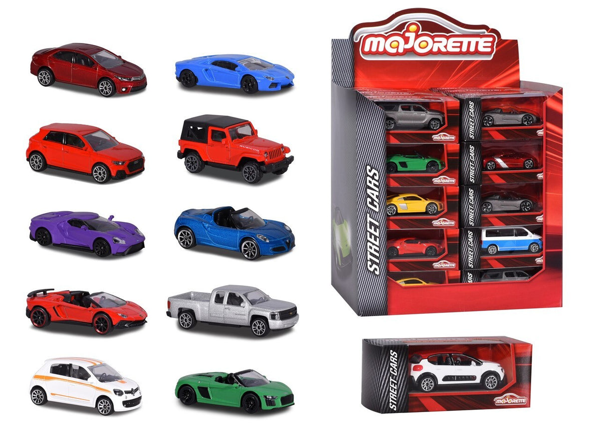 Majorette - Street Cars with Display Box Assorted – Toyz Anime