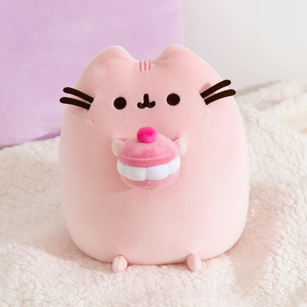 Pusheen Snackable Cherry Macaron Squisheen 24cm Plush – Toyz Anime