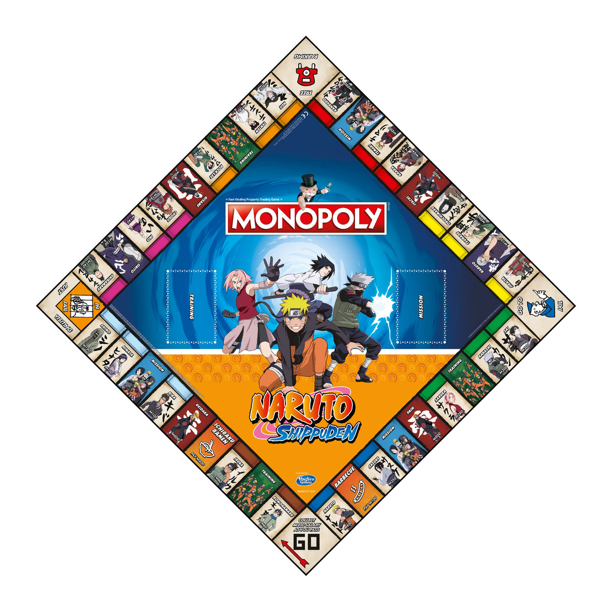 Monopoly Naruto Shippuden Edition Board Game – Toyz Anime