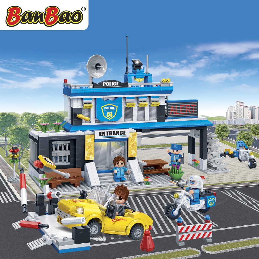 BanBao Police - Police Central Station – Toyz Anime