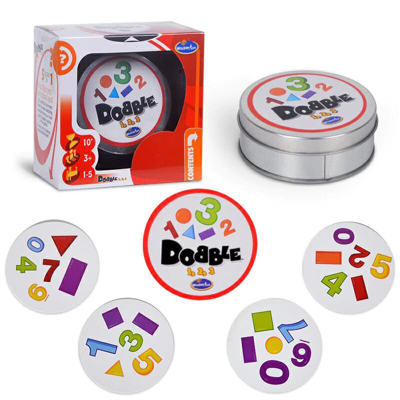 Dobble 1, 2, 3 Fun Family Card Game – Toyz Anime