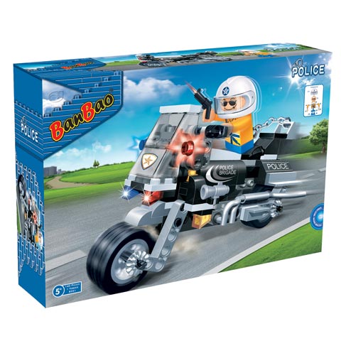 BanBao Police - Police Motorbike – Toyz Anime
